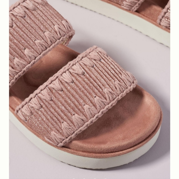 Mou | Shoes | Mou Glitter Slingback Sandals New | Poshmark